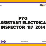 Centre C | PYQ Assistant Electrical Inspector