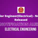 SSC Junior Engineer (Electrical) - Notification Released - Centre C