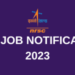 ISRO JOB NOTIFICATION 2023!! - Centre C